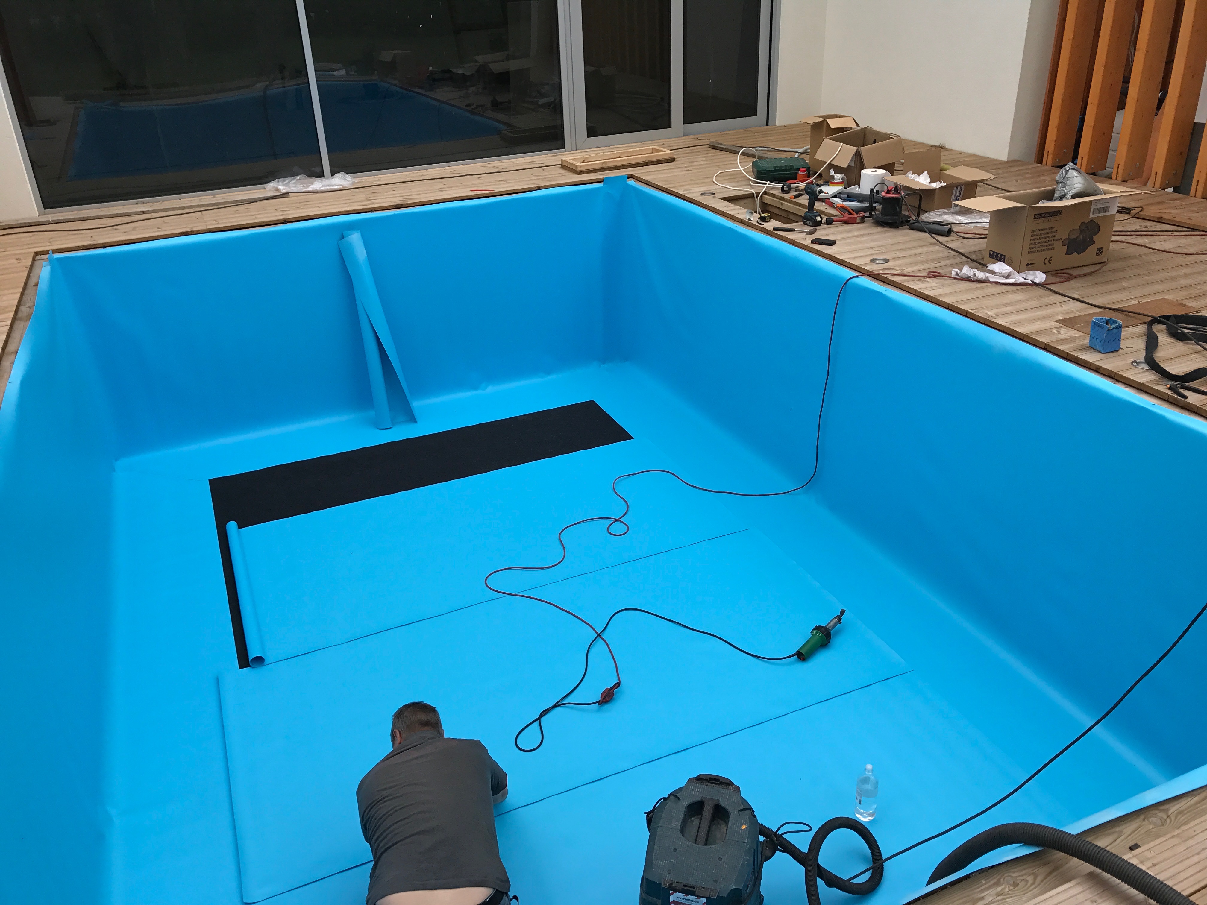 PVC kattega bassein - KINBASS