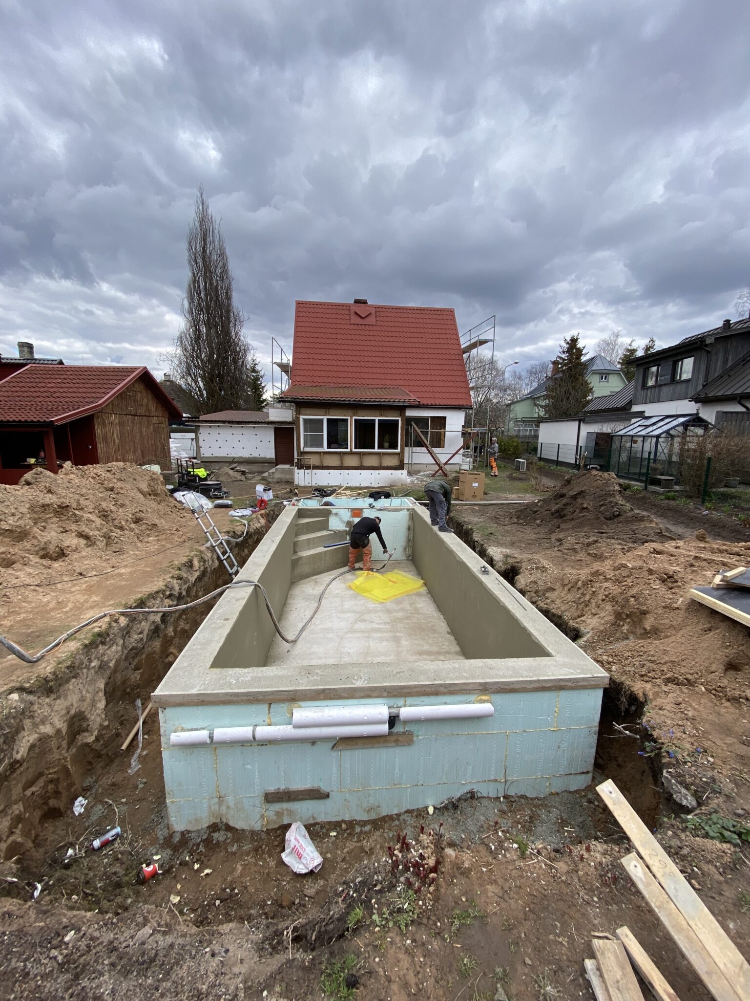 PVC kattega bassein - KINBASS