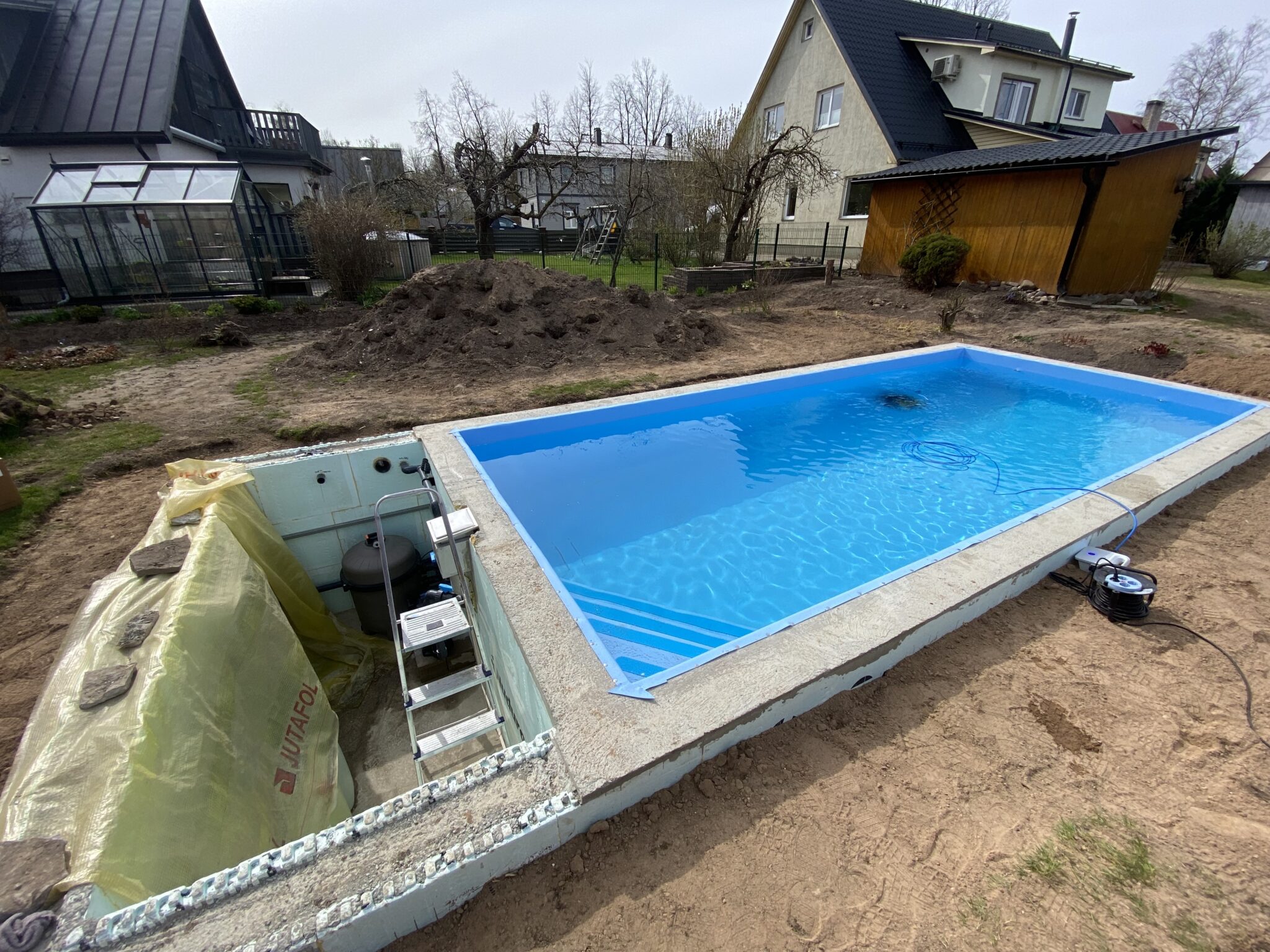 PVC kattega bassein - KINBASS